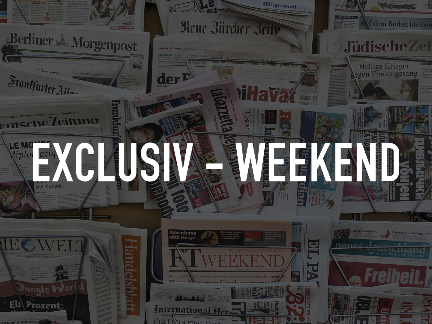 Exclusiv - Weekend on TV | Channels and schedules | TV24.co.uk