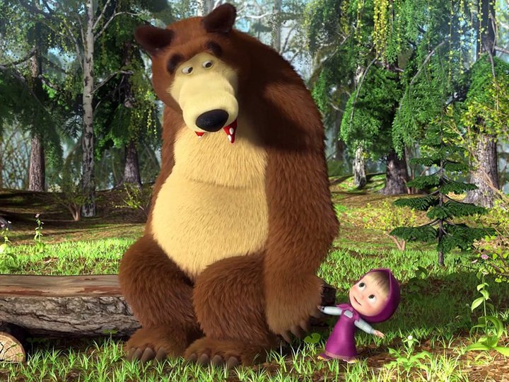 Masha and the Bear on TV | Channels and schedules | TV24.co.uk