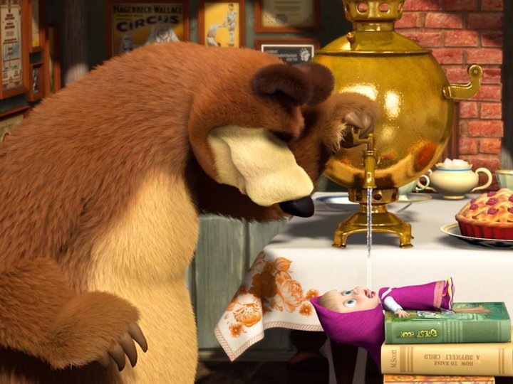 Masha and the Bear on TV | Channels and schedules | TV24.co.uk