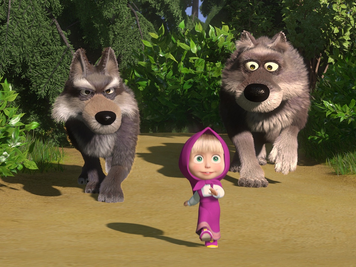 Masha and the Bear on TV | Channels and schedules | TV24.co.uk