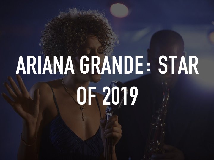 Ariana Grande: Star Of 2019 on TV | Channels and schedules | tv24.co.uk