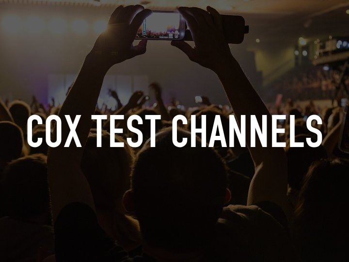 Cox Test Channels on TV | Channels and schedules | tvgenius.com