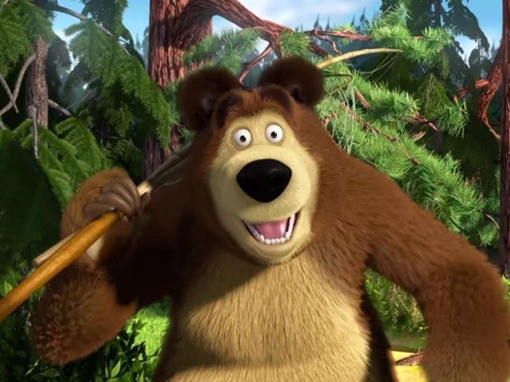 Masha and the Bear on TV | Channels and schedules | TV24.co.uk