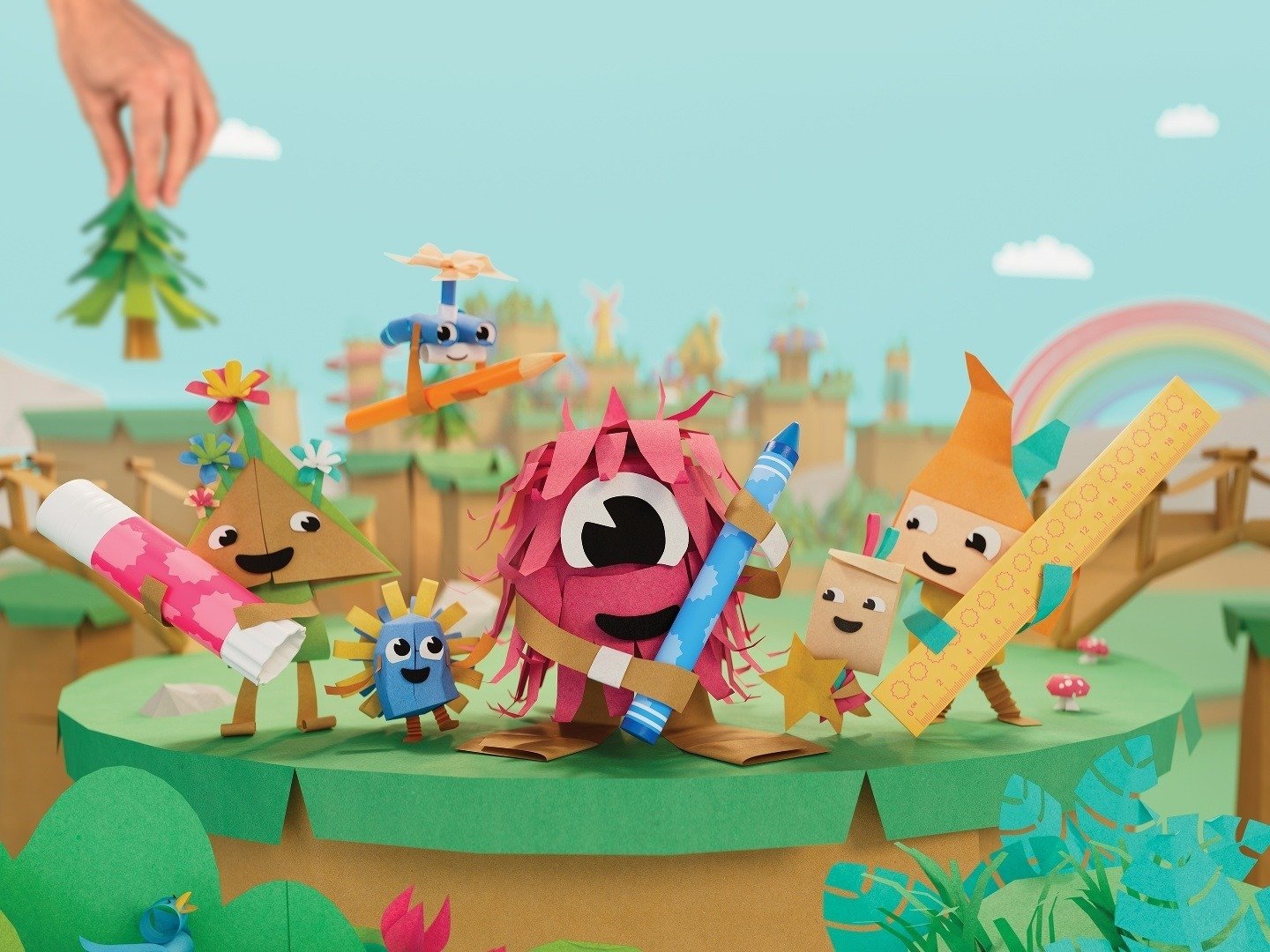 Pop Paper City on TV | Series 1 Episode 1 | Channels and schedules ...