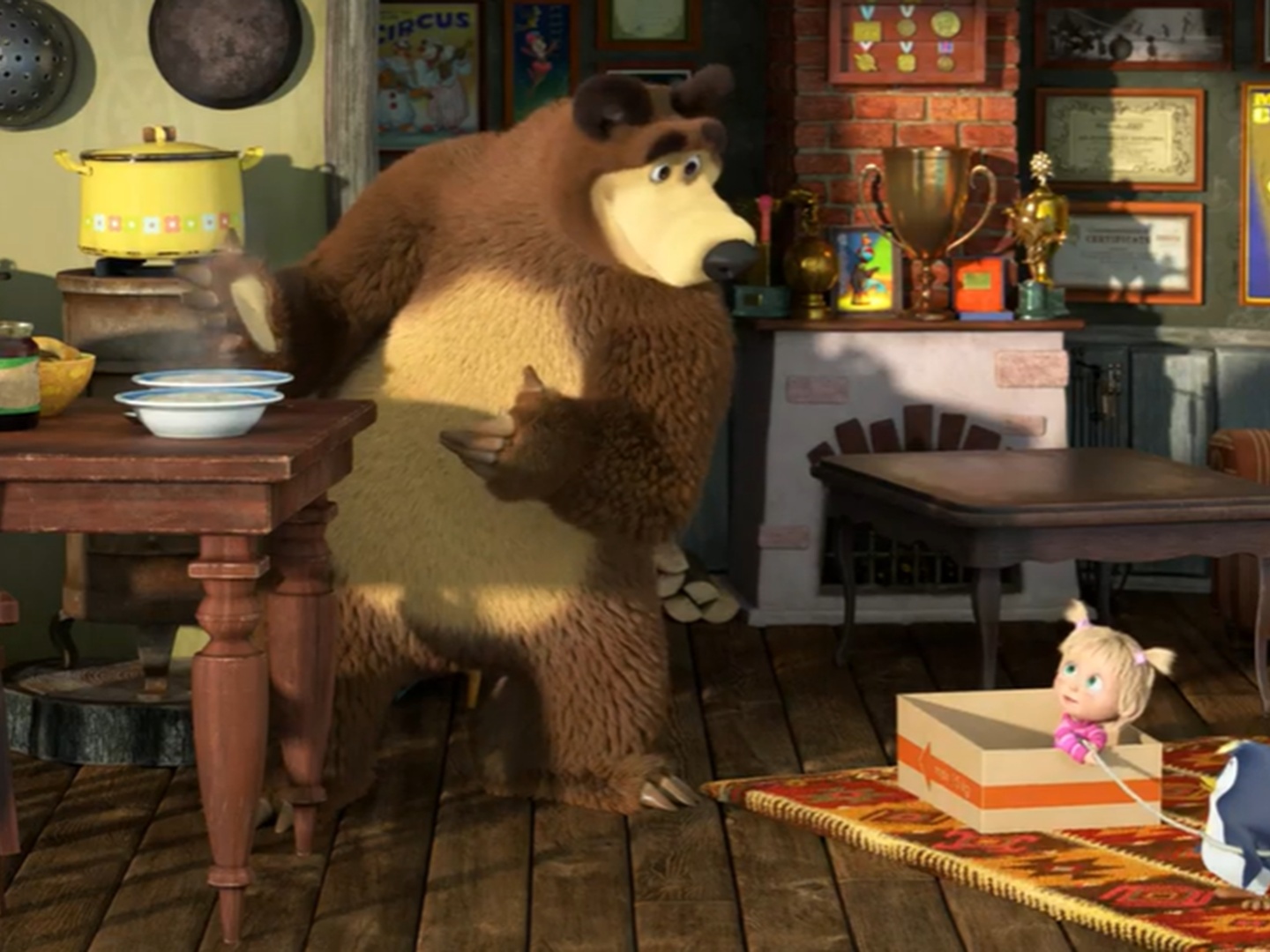 Masha and the Bear on TV | Series 6 | Channels and schedules | tv24.co.uk