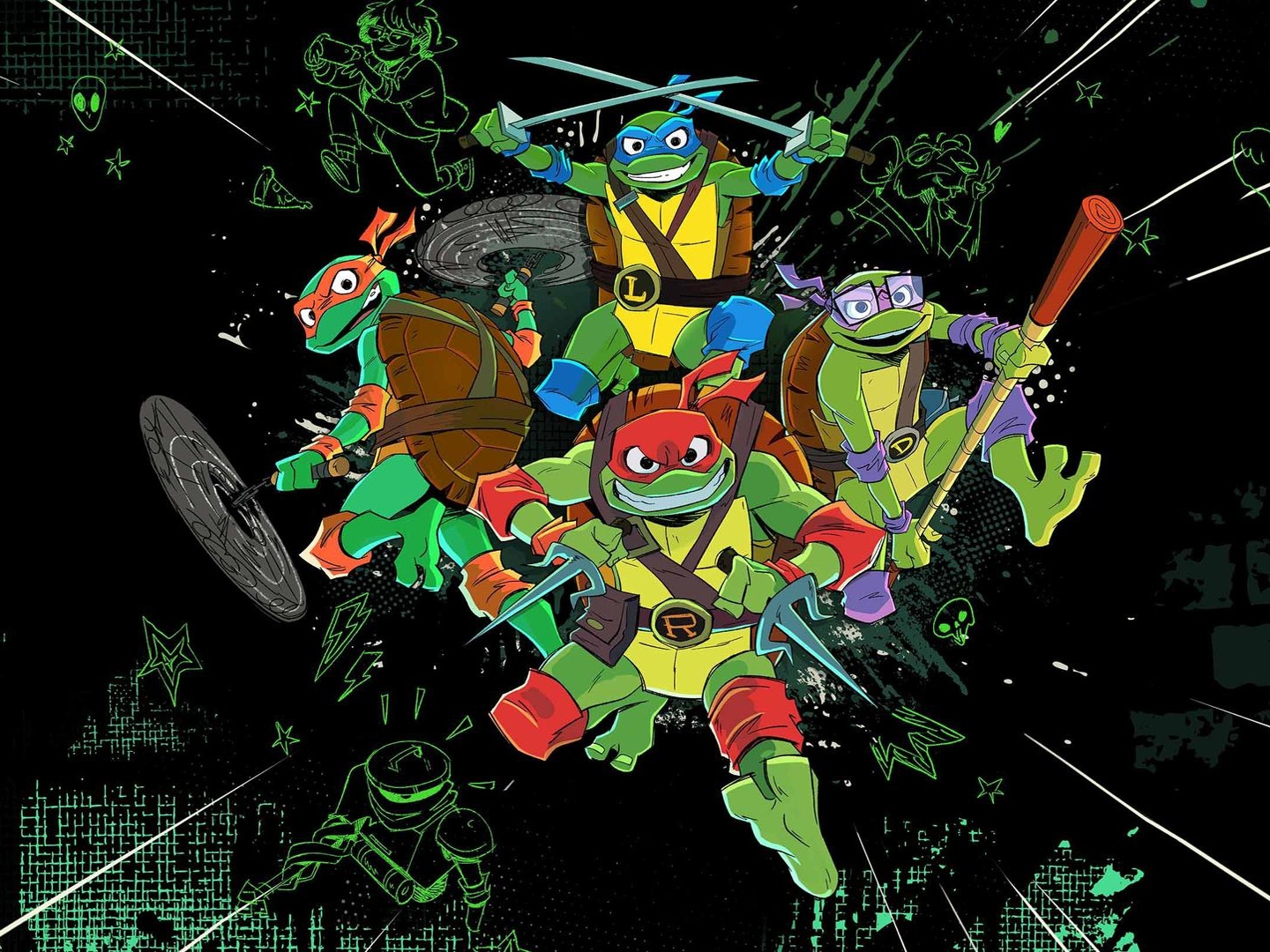 Tales of the Teenage Mutant Ninja Turtles on TV | Series 1 Episode 7 ...