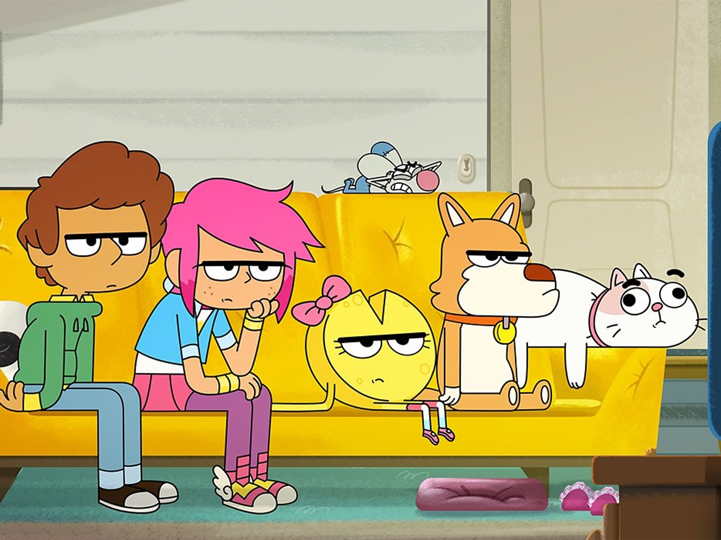 Boy Girl Dog Cat Mouse Cheese on TV | Series 3 Episode 28 | Channels ...