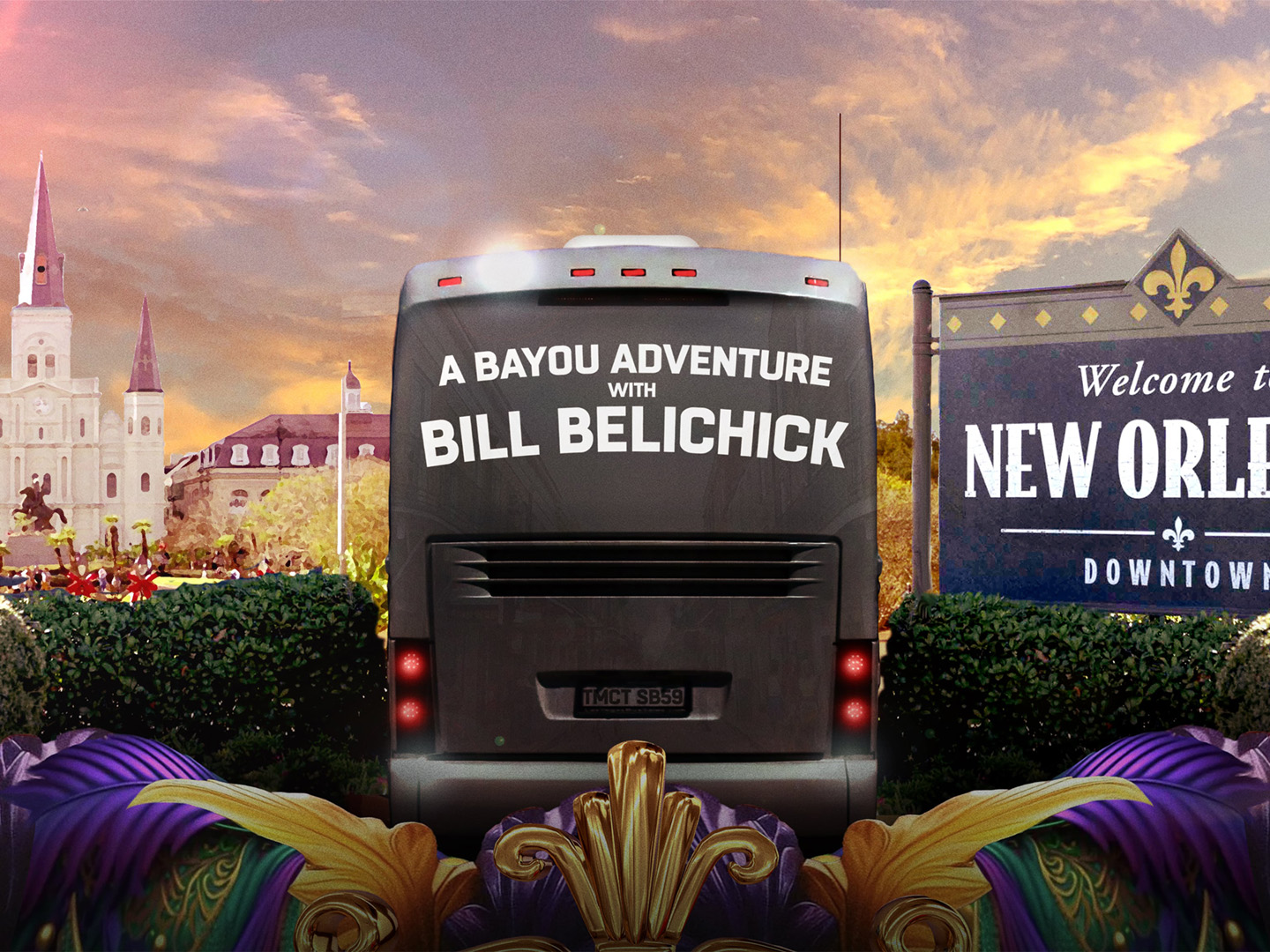 The Madden Cruiser: A Bayou Adventure With Bill Belichick on TV ...