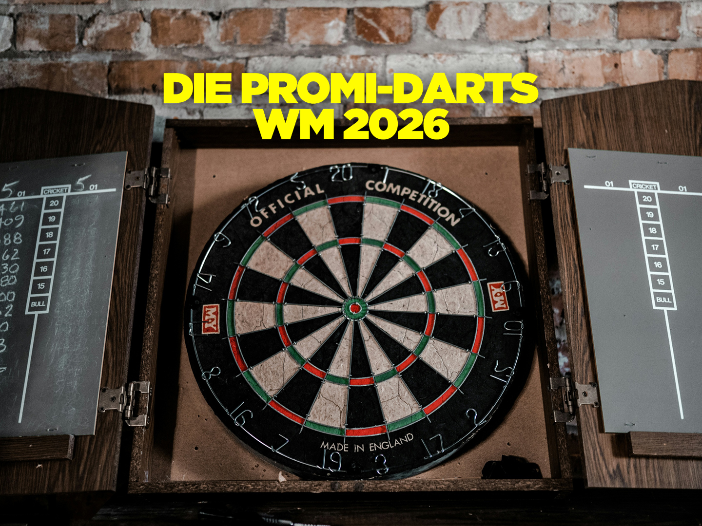 Die Promi-Darts-WM 2026 on TV | Channels and schedules | tv24.co.uk
